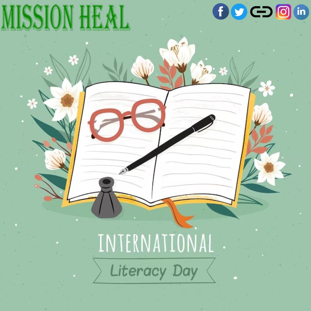 Mission Heal International Literacy Day: Education drives social